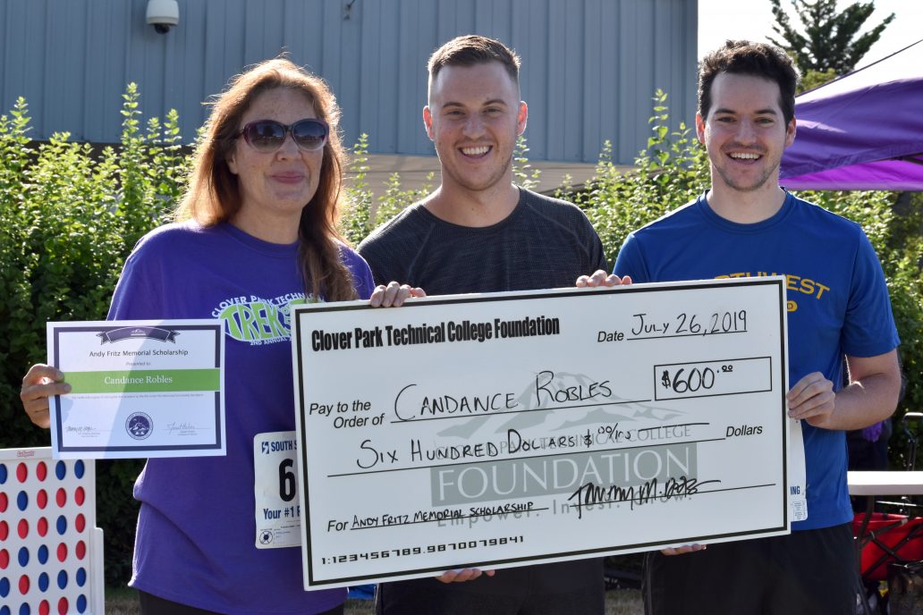 Honoring Andy Fritz in the 2nd Annual Trek for Tech 5k - Clover Park ...